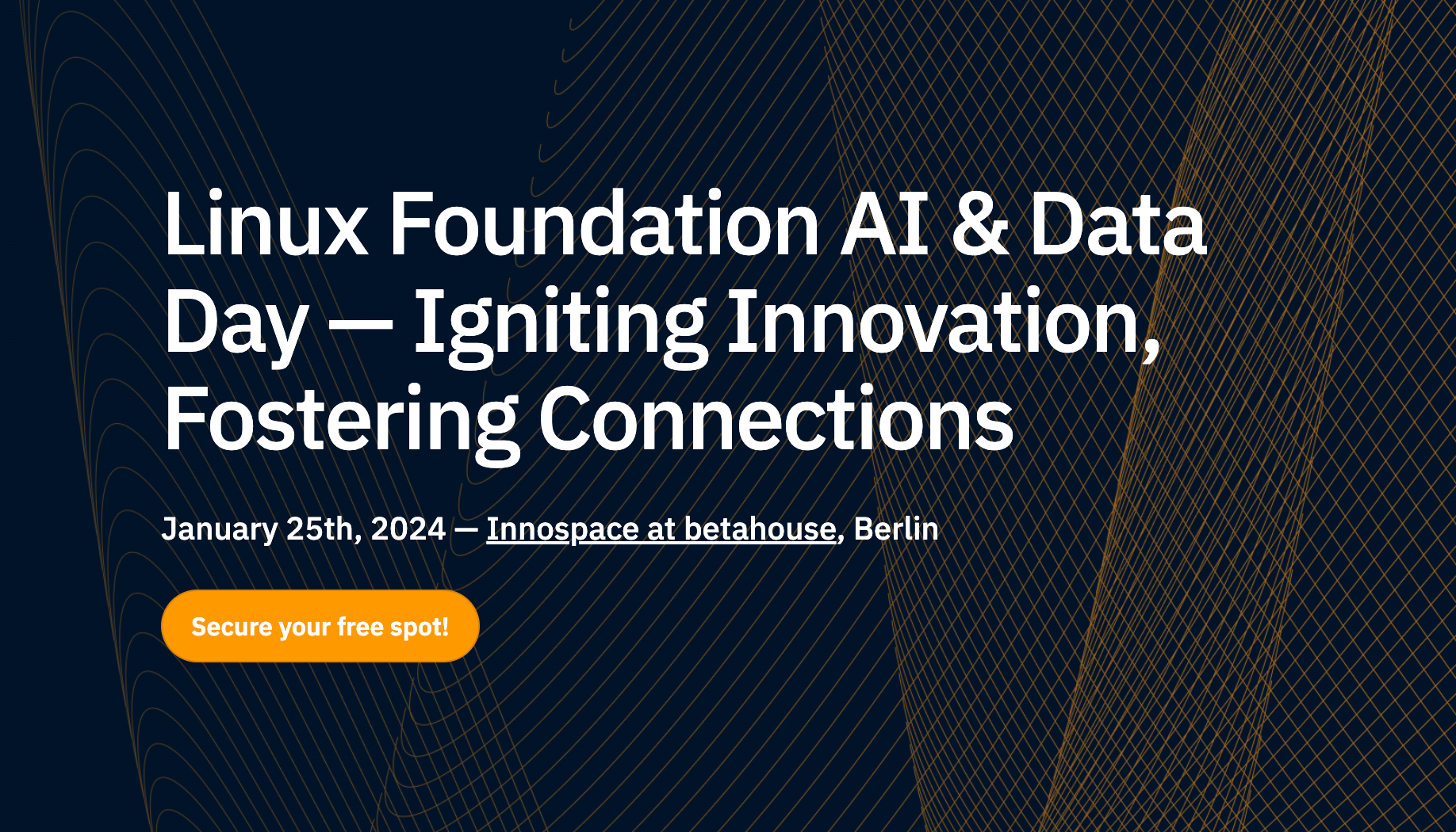 Linux Foundation AI & Data Day — Igniting Innovation, Fostering Connections – LFAI & Data