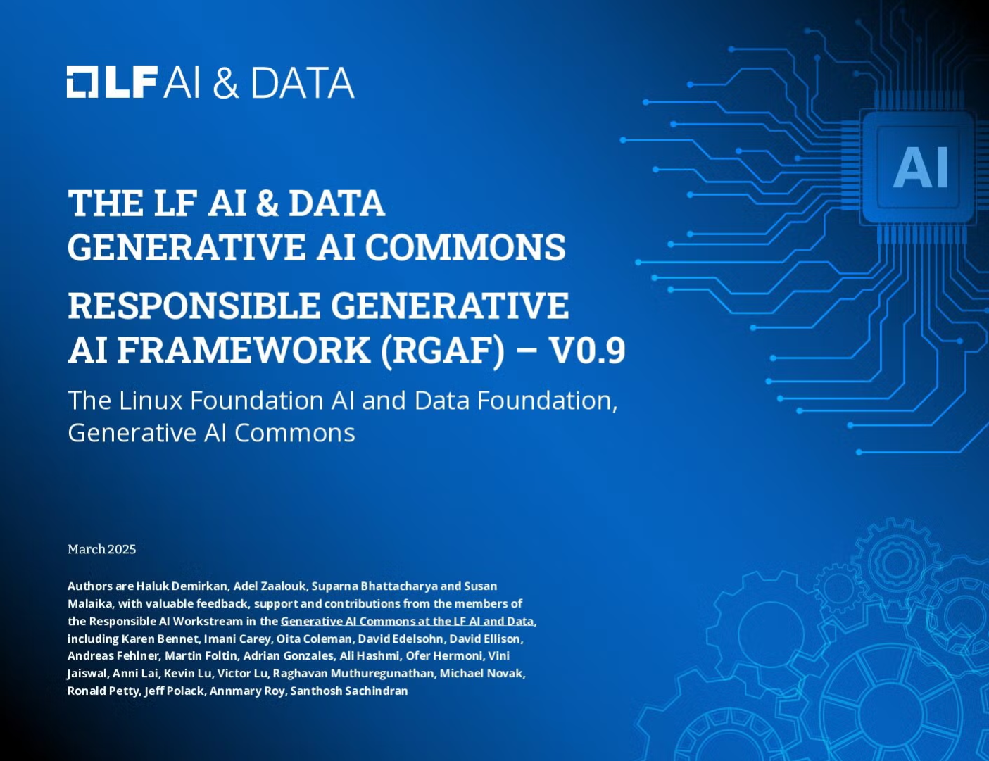 White Papers – LFAI & Data