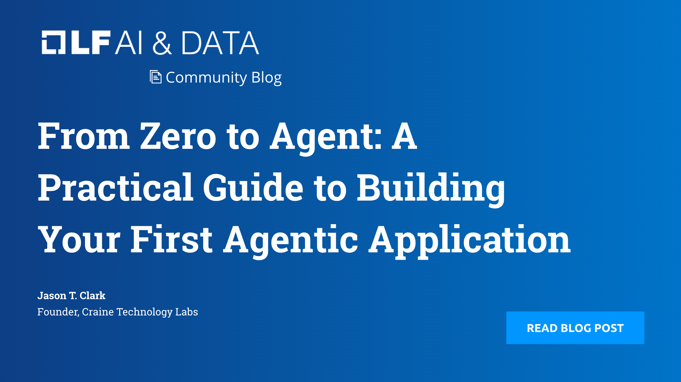 From Zero to Agent: A Practical Guide to Building Your First Agentic ...